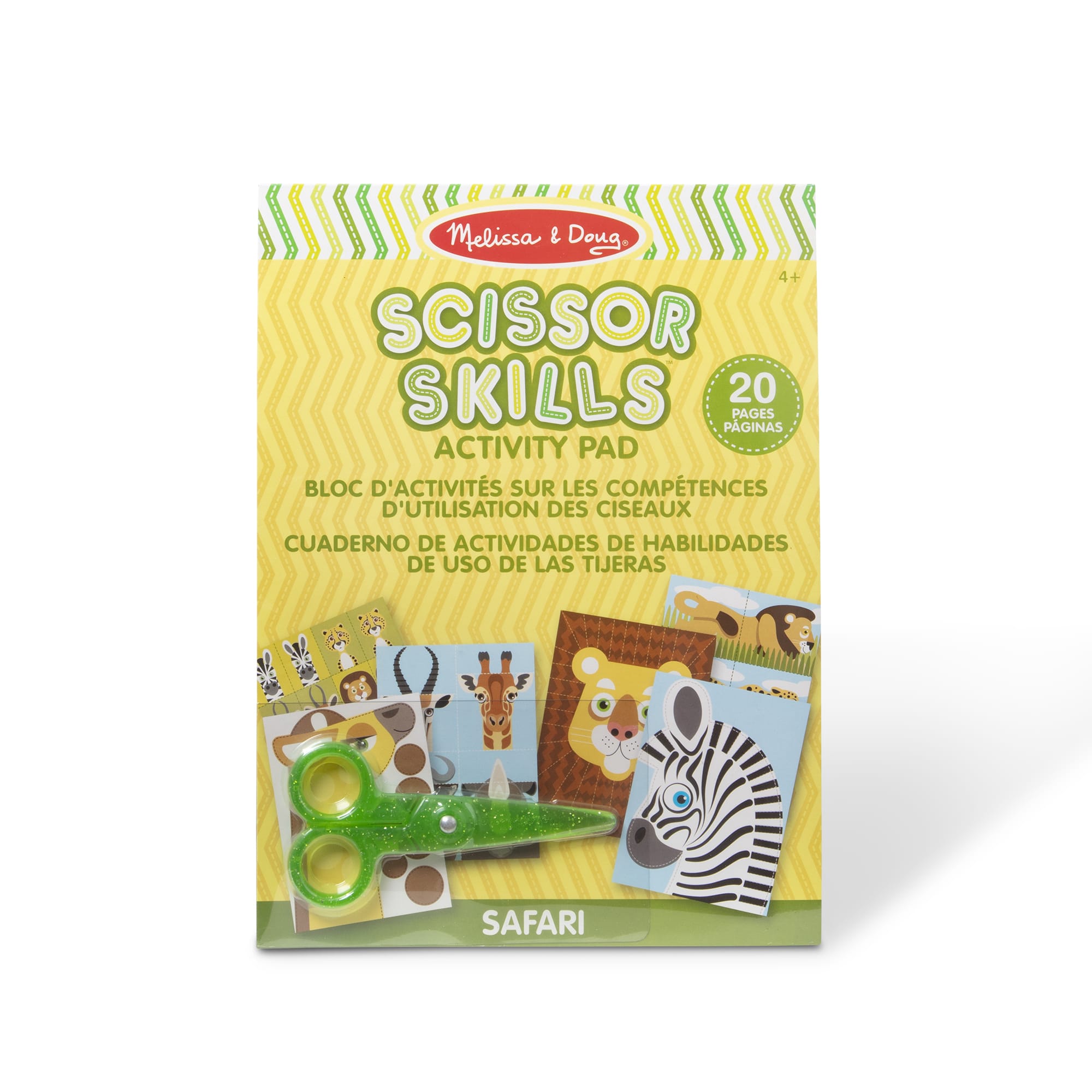 Safari Scissor Skills Activity Pad – S101