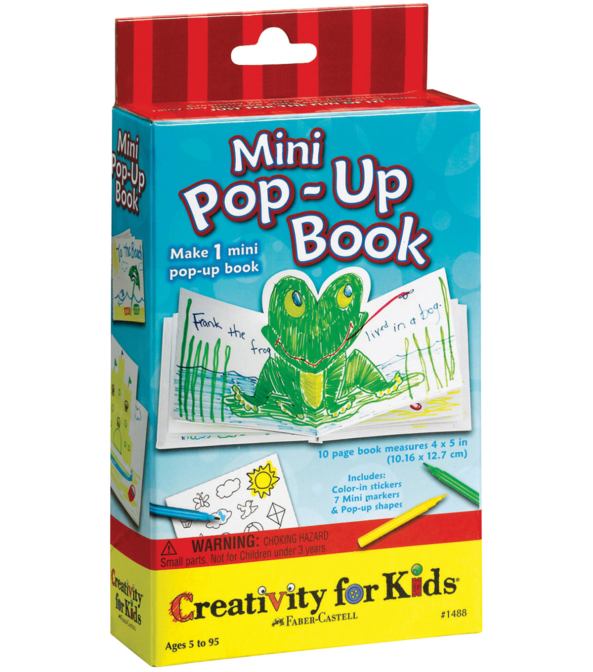 Creativity For Kids Activity Kits-Mini Pop-Up Book – S101
