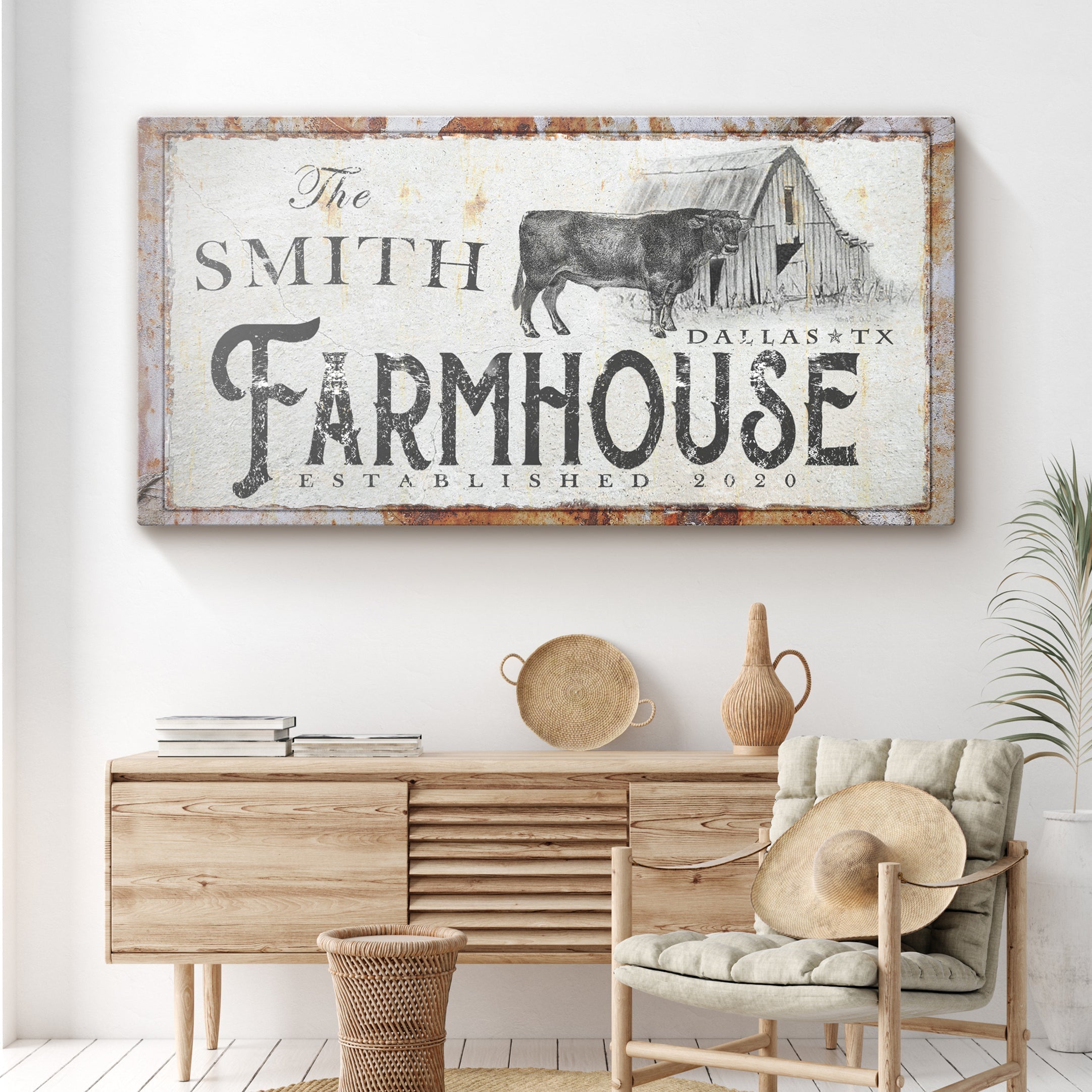 Rustic Farmhouse Sign – S101