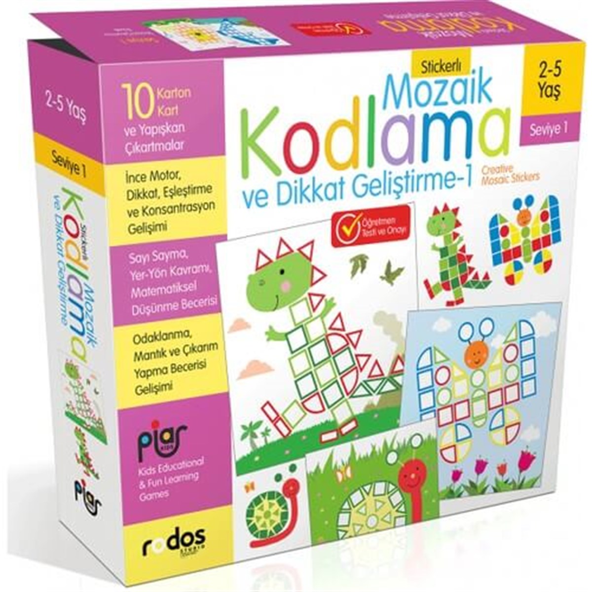 Mozaik Kodlama Ve Dikkat Geliştirme-1 – S101