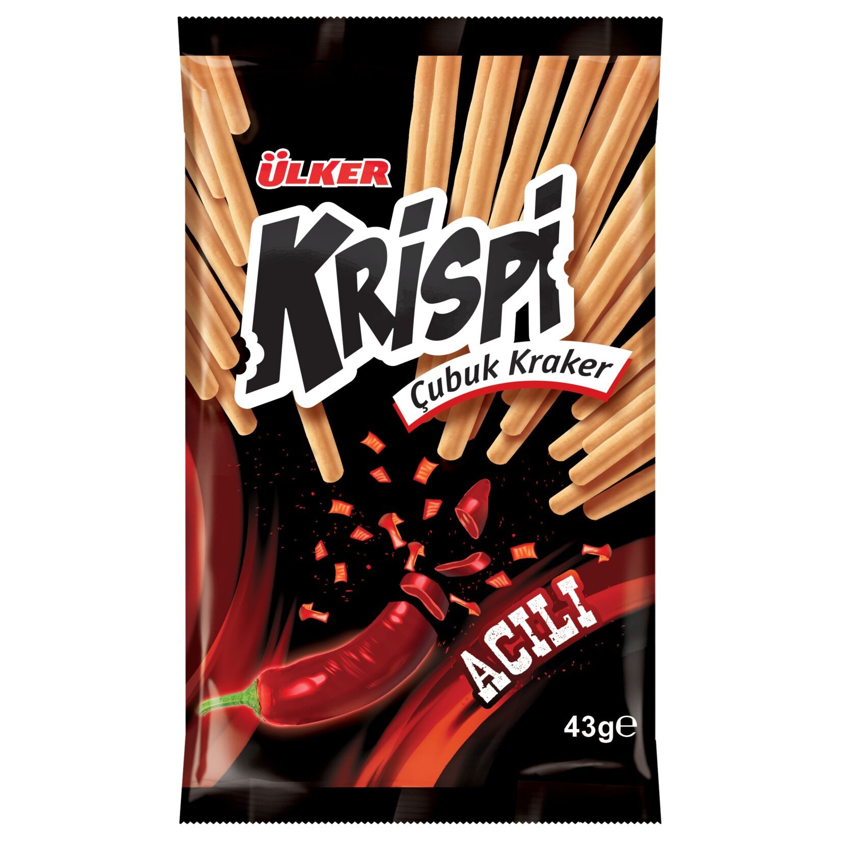 Ulker Krispi Hot Sticks 43G – S101